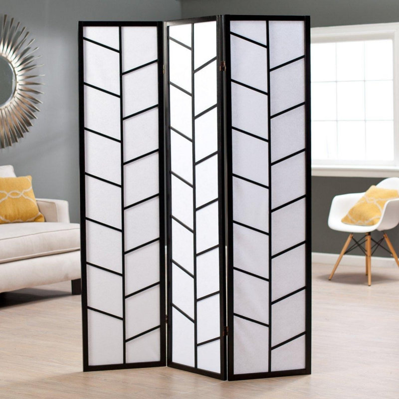 Latitude Run® Room dividers, 3-panel climbing screen | Wayfair